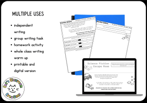 Narrative Writing Escape Room – Cat's Classroom