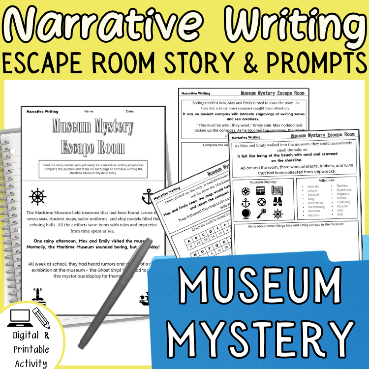 Unleash the Detective in Your Classroom with the Museum Mystery Writing ...